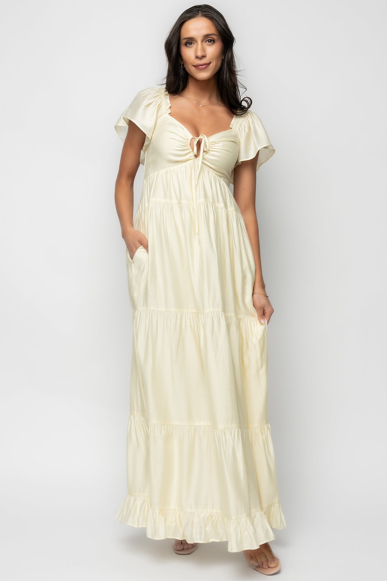 IN FEBRUARY In February Agatha Maxi Dress